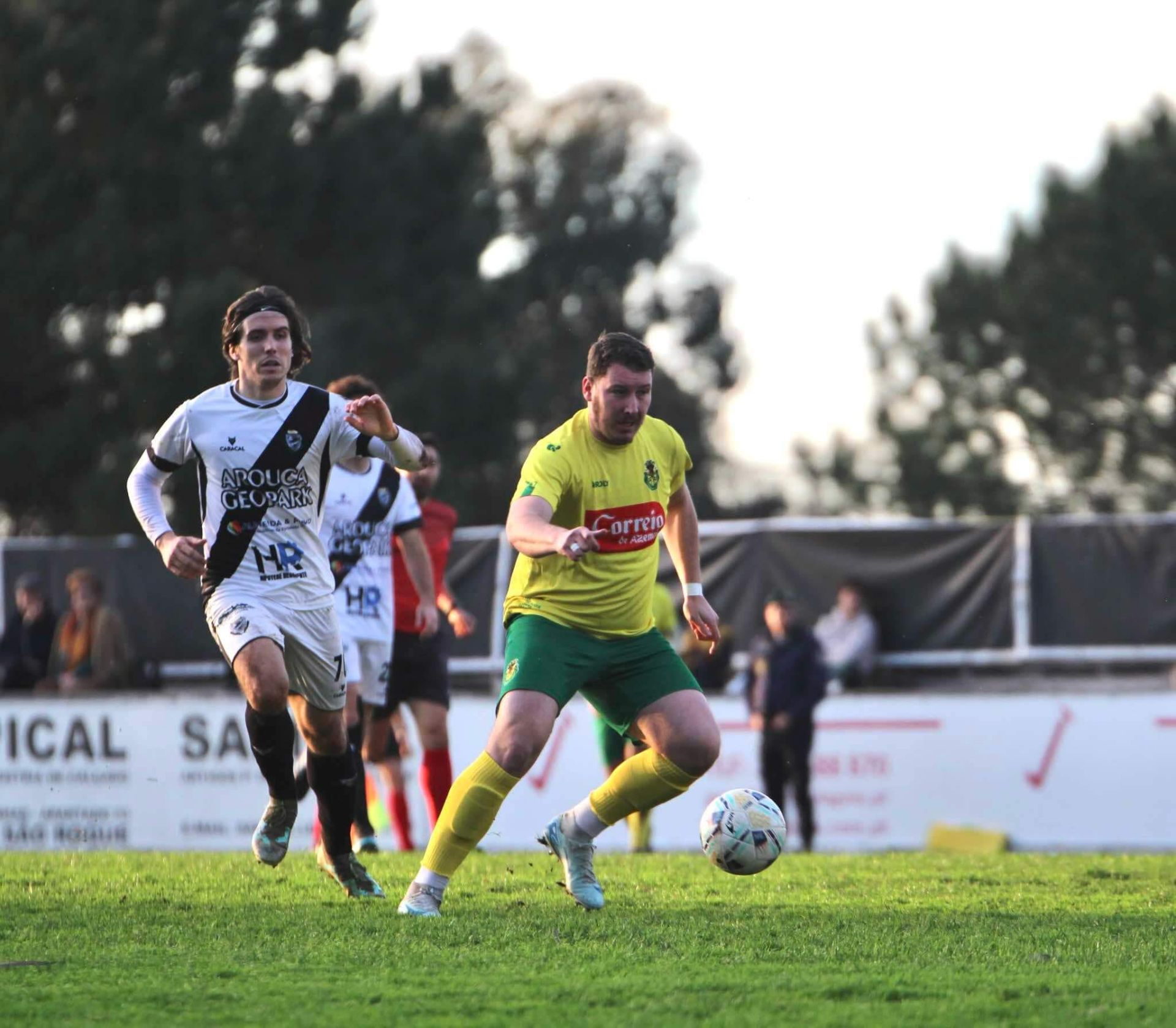 Vitória ao cair do pano